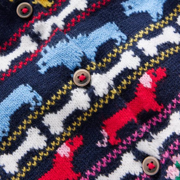 Mini Boden | Jackets & Coats | Nwt Mini Boden Edie Fair Isle Cardigan | Poshmark